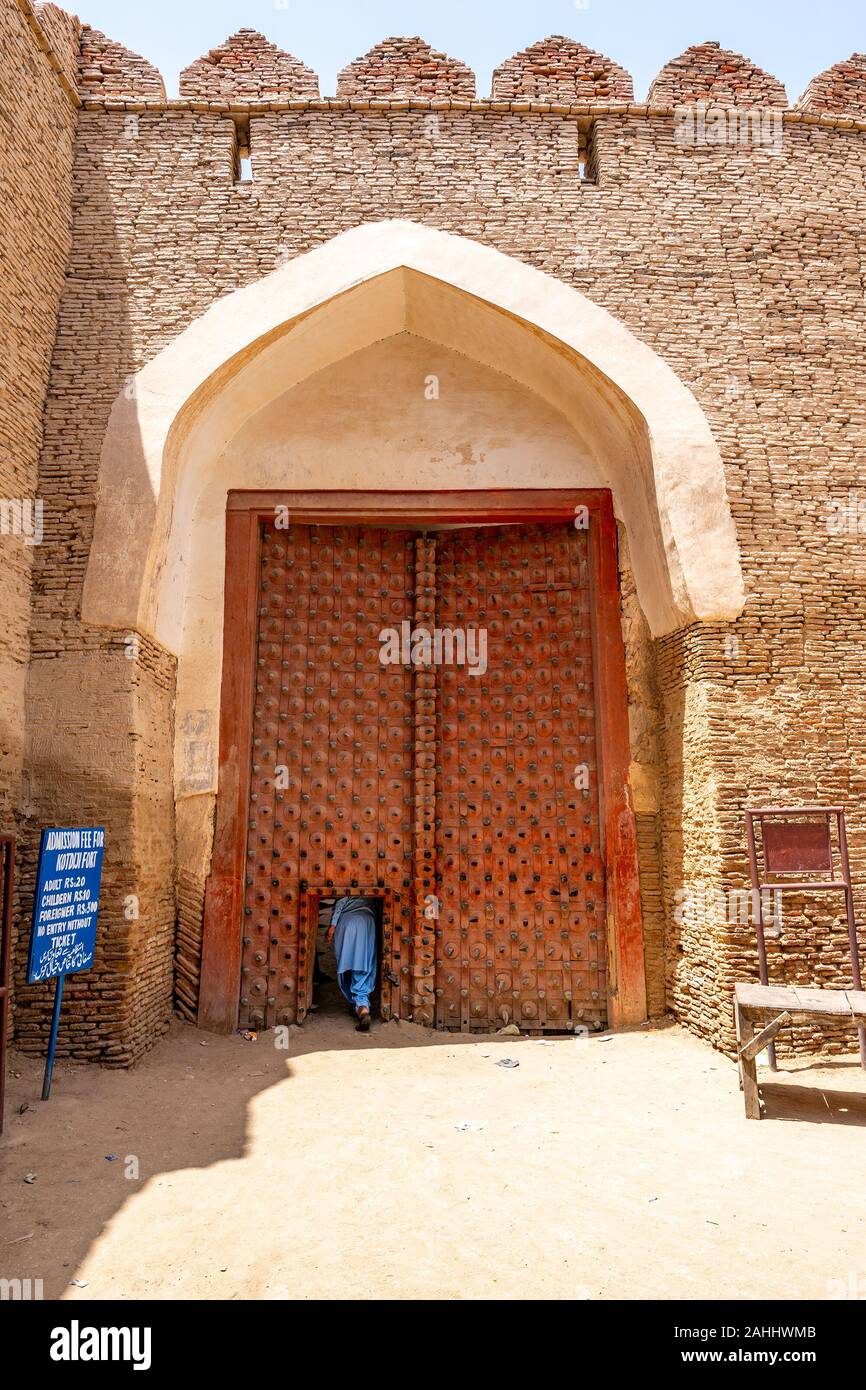 Khairpur Kot Diji Fort with Picturesque View of Entrance Gate on a ...