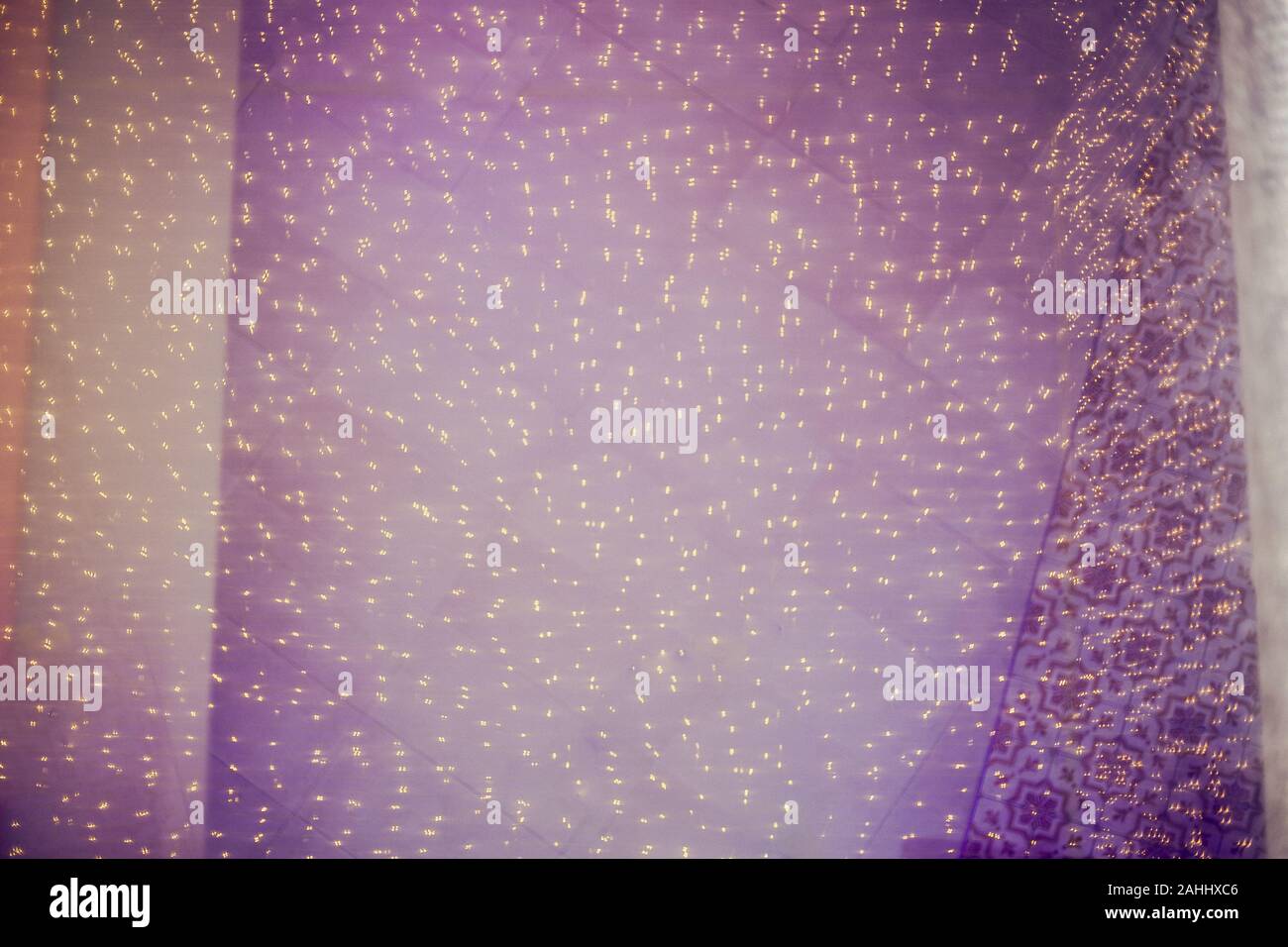 LED light bulb reflect on glass ground look like space Stock Photo - Alamy