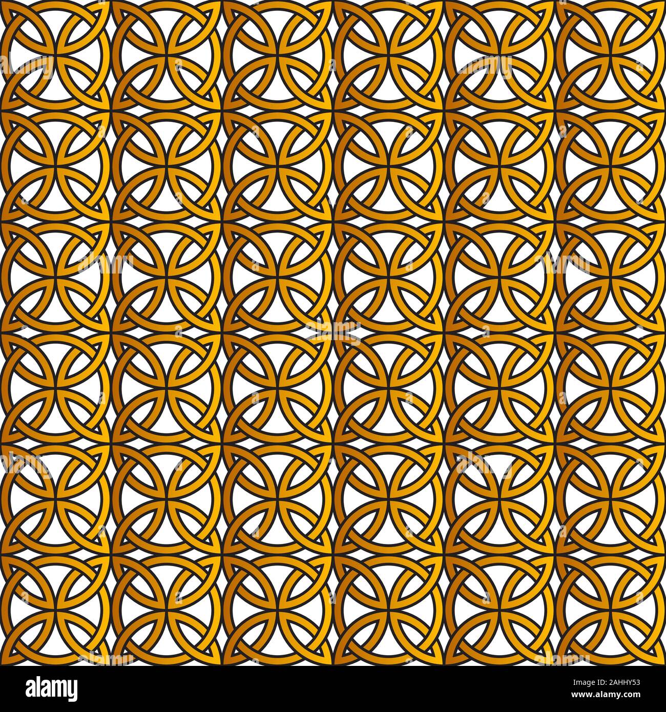 Celtic gold seamless pattern, geometric pattern, celtic vector ornament ...