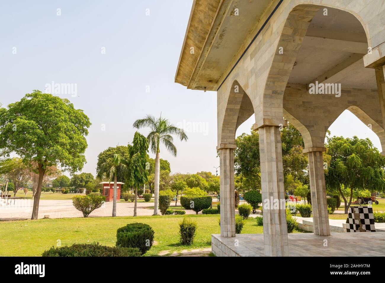 Multan Shah Shams Park Picturesque Breathtaking View of a Pavilion on a ...