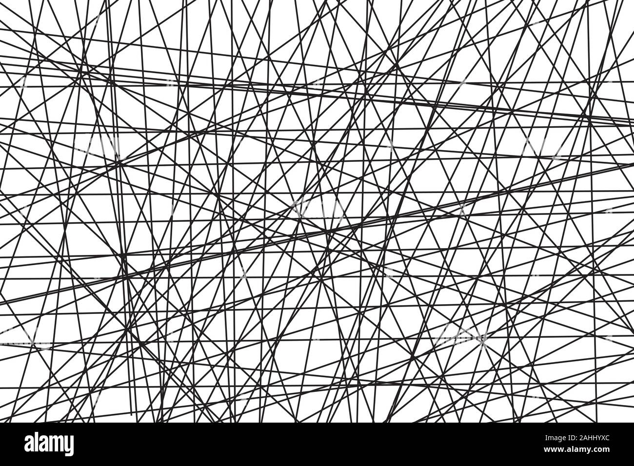 grunge background, abstract messy backdrop, intersecting lines, black and white banner, grunge ...