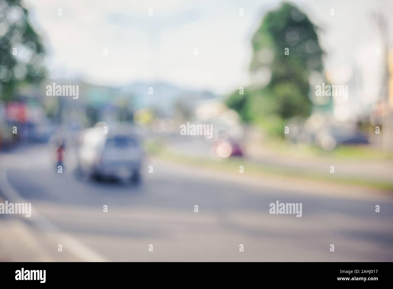 blurred traffic on the road at day time Stock Photo - Alamy