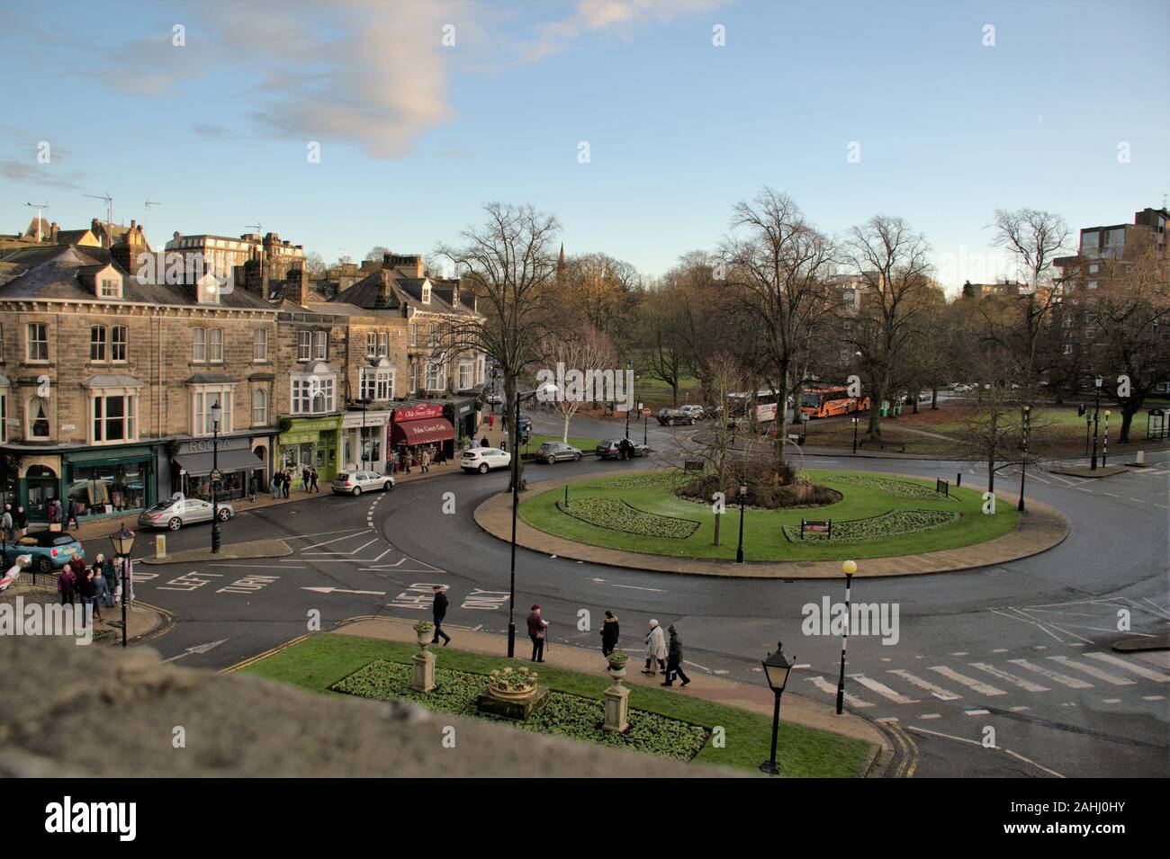 Harrogate north yorkshire england victorian hi-res stock photography ...