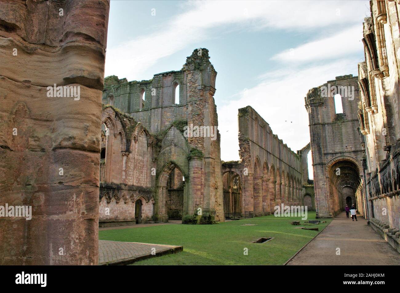 Fountains Abbey & Studley Royal Stock Photo - Alamy