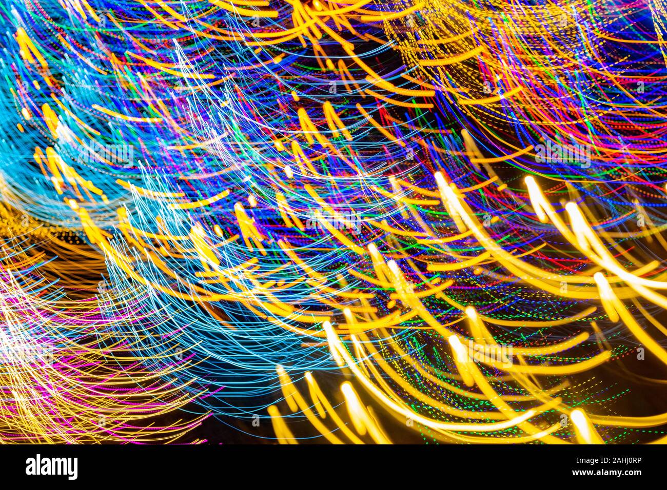 Colorful abstract lights on hi-res stock photography and images - Alamy