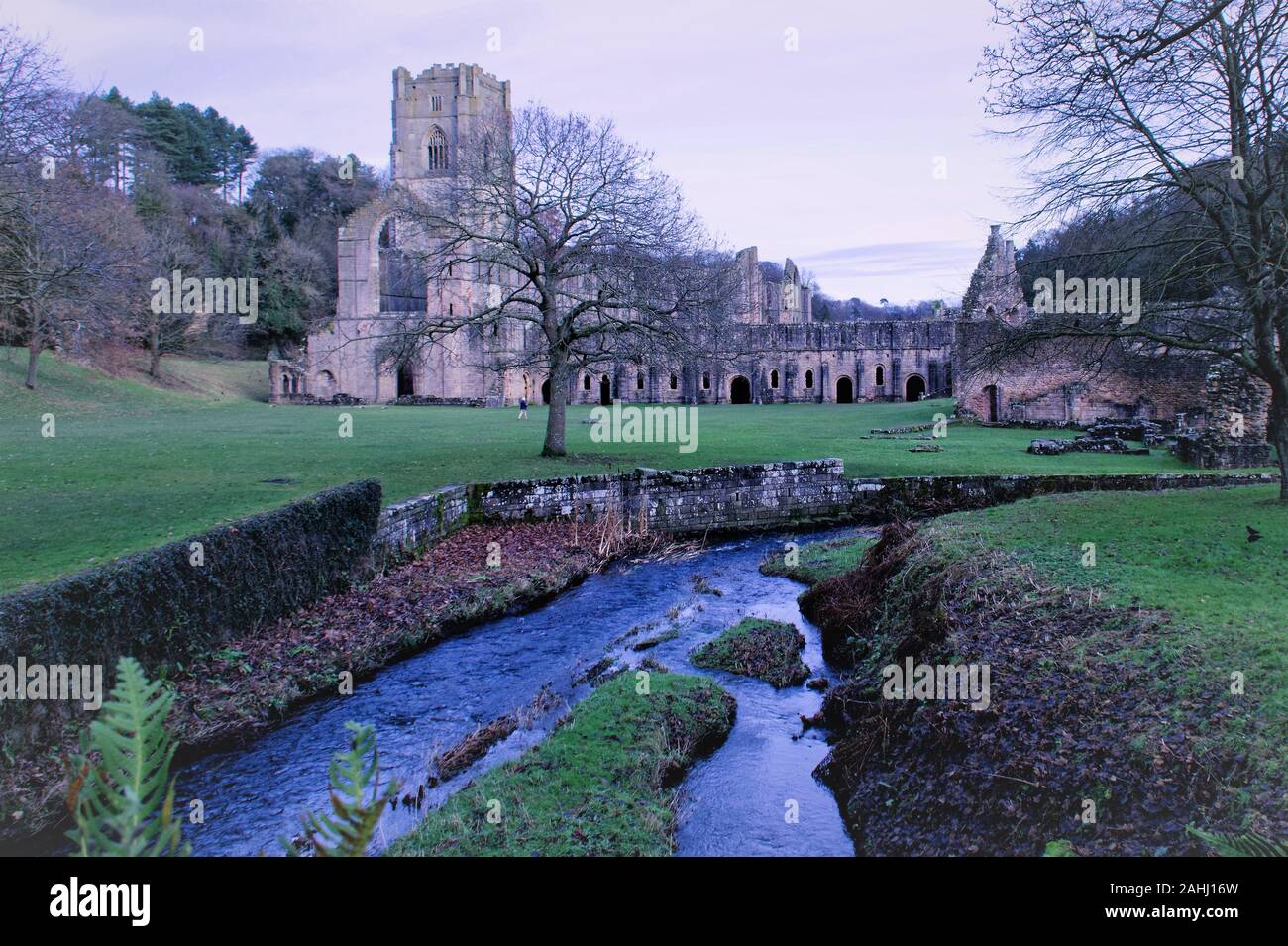 Fountains Abbey & Studley Royal Stock Photo - Alamy