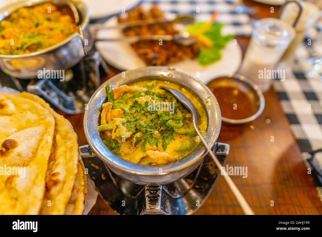 Traditional Mouthwatering Pakistani Intense Green Colored Spinach ...
