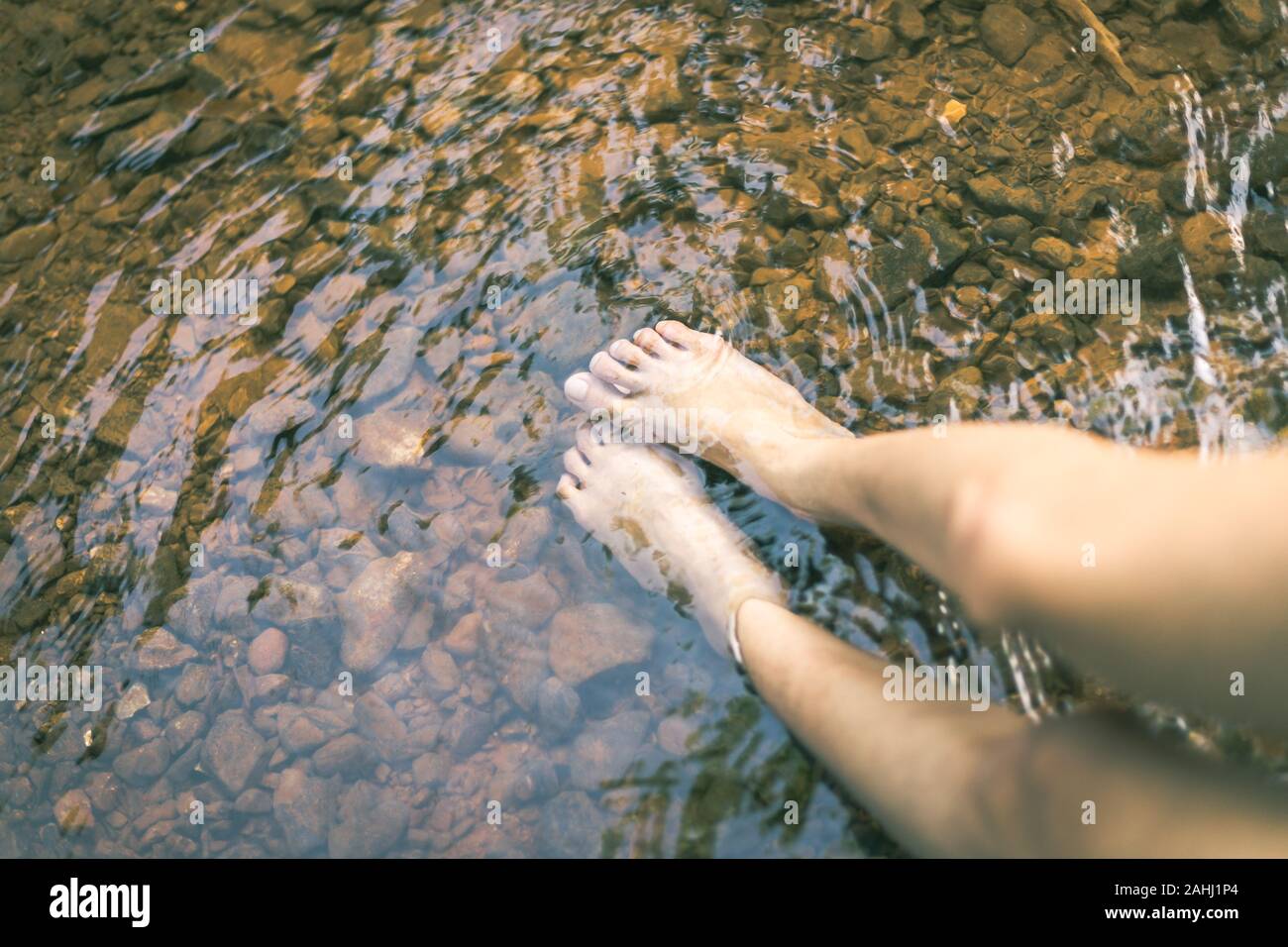 Foot In Water