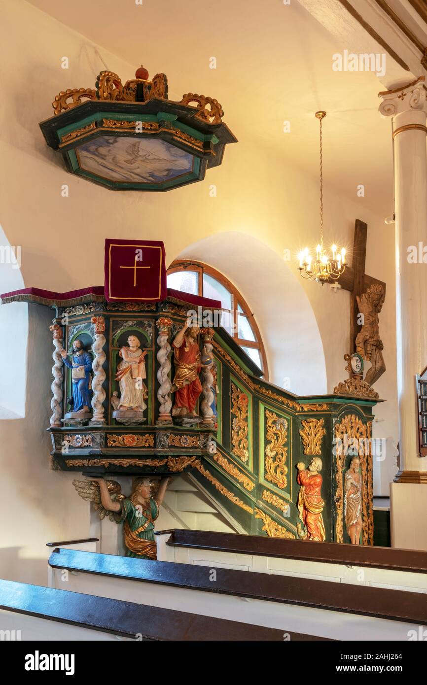 17th century pulpit hi-res stock photography and images - Alamy