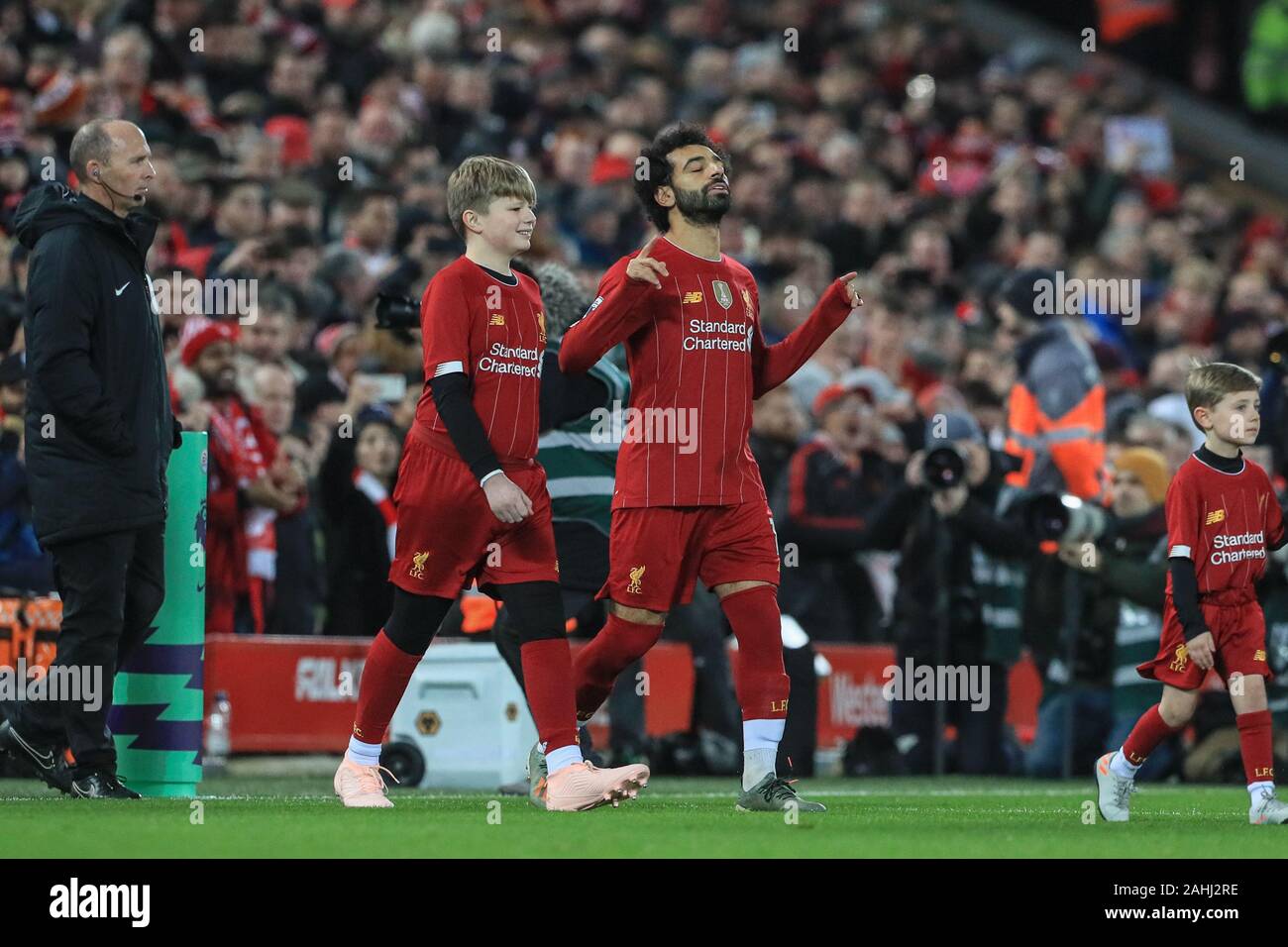 29th December 2019, Anfield, Liverpool, England; Premier League ...