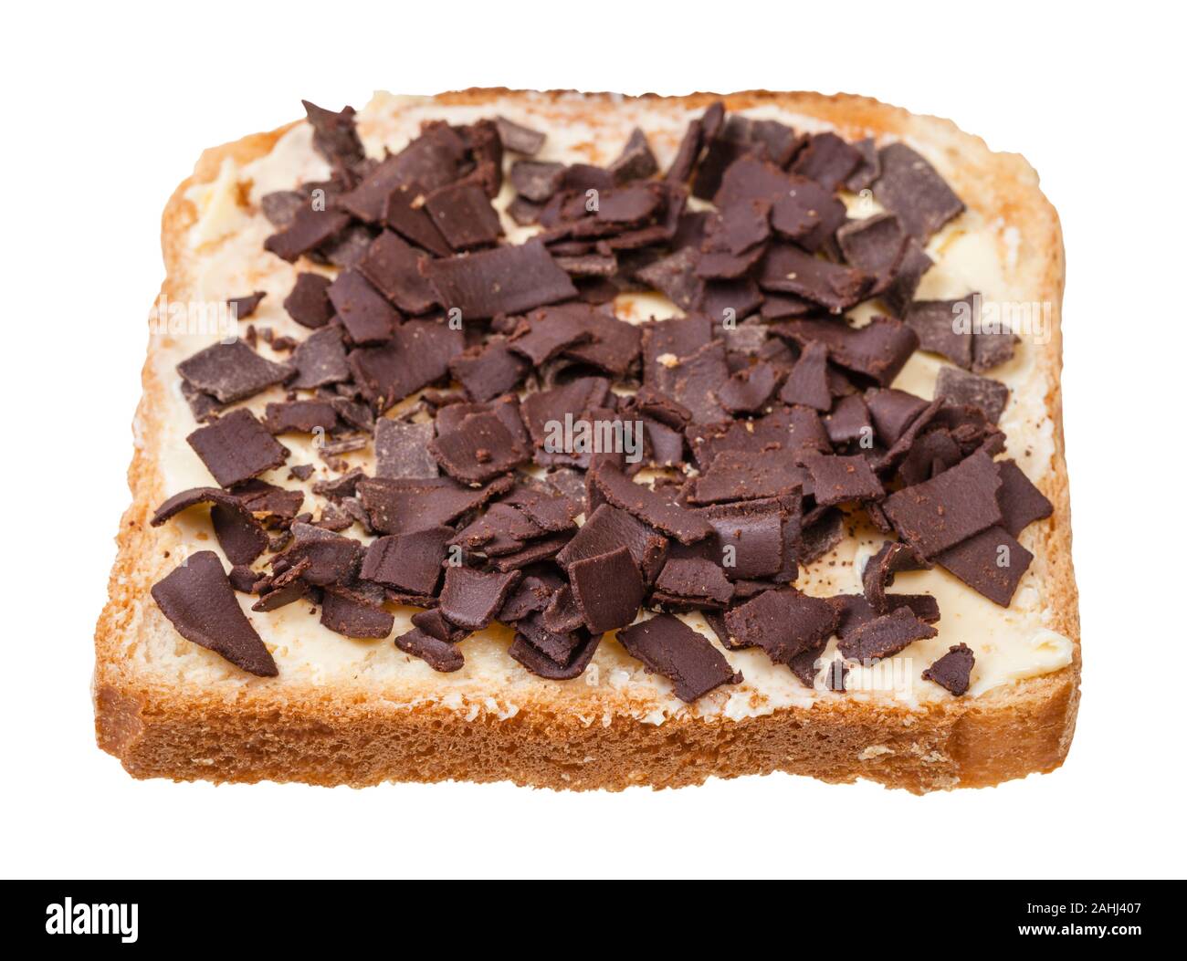 dutch sweet toast with butter and chocoladevlokken (topping from ...