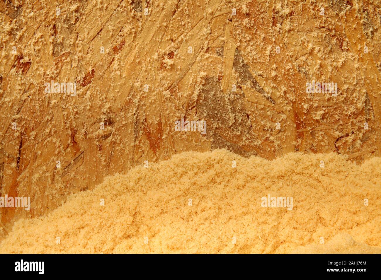 Timber and sawdust Stock Photo - Alamy