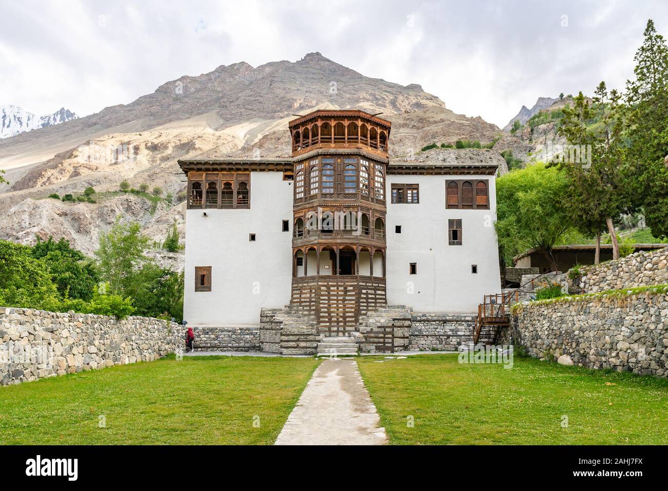 Khaplu Town Khapalu Palace Picturesque View of the Building on a Sunny ...
