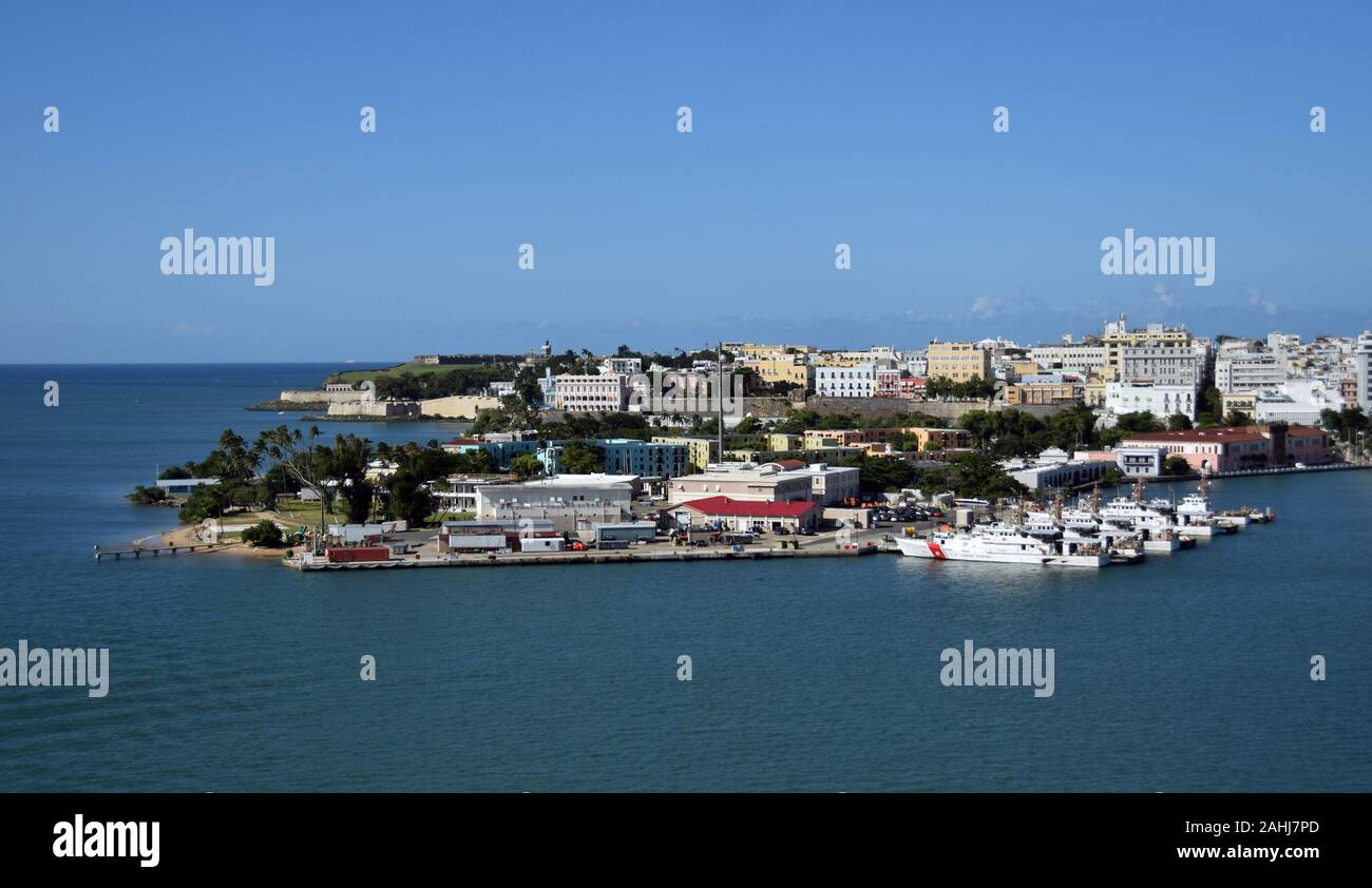 At coast guard base san juan hi-res stock photography and images - Alamy