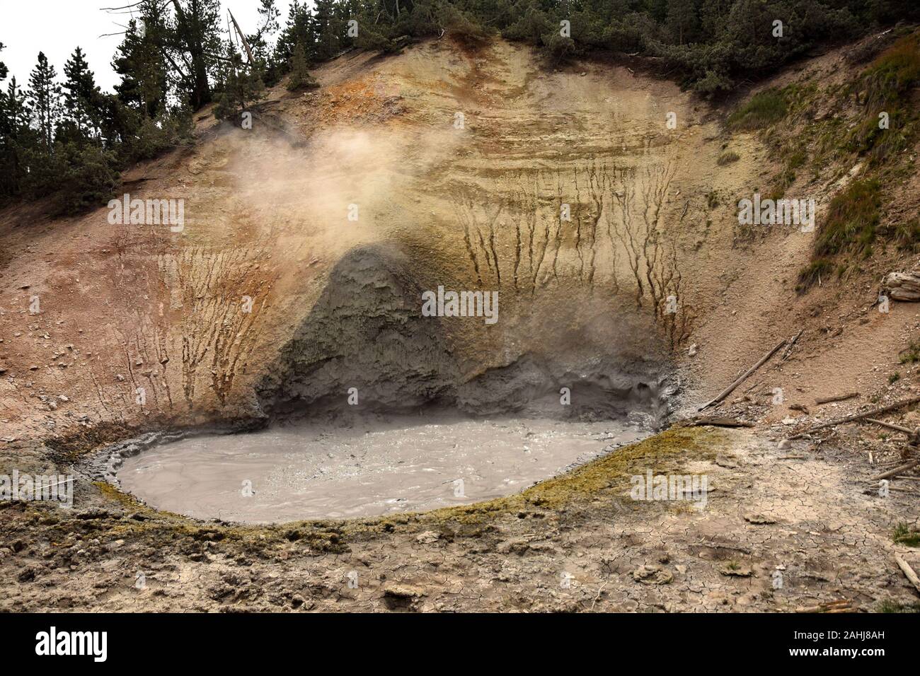 Yellowstone mud hi-res stock photography and images - Alamy