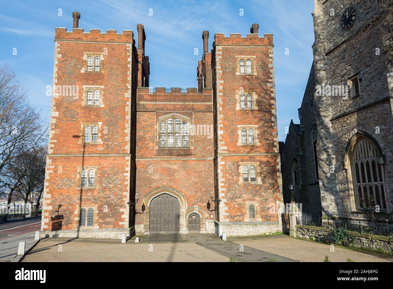 Lambeth palace lollards tower hi-res stock photography and images - Alamy