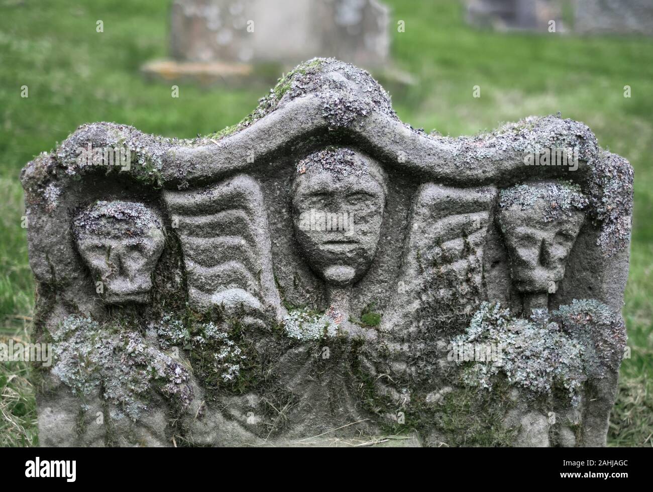 Scotland scottish gravestone argyll hi-res stock photography and images ...