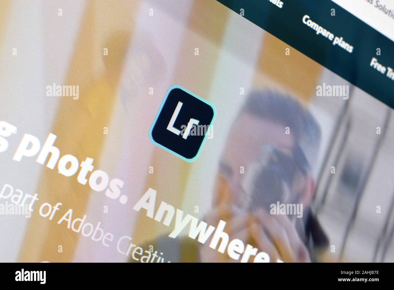 Adobe lightroom symbol logo hi-res stock photography and images - Alamy