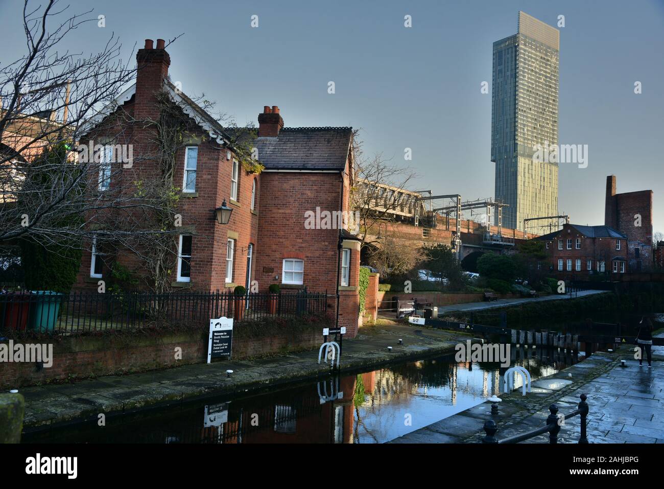 Castlefield in Manchester Stock Photo - Alamy