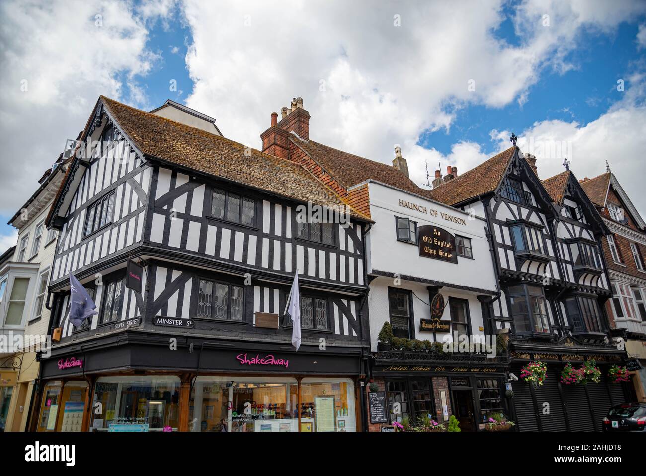 Cityscape of Salisbury downtown, the street and building Stock Photo ...