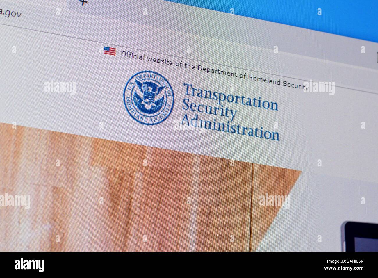 Tsa logo hi-res stock photography and images - Alamy