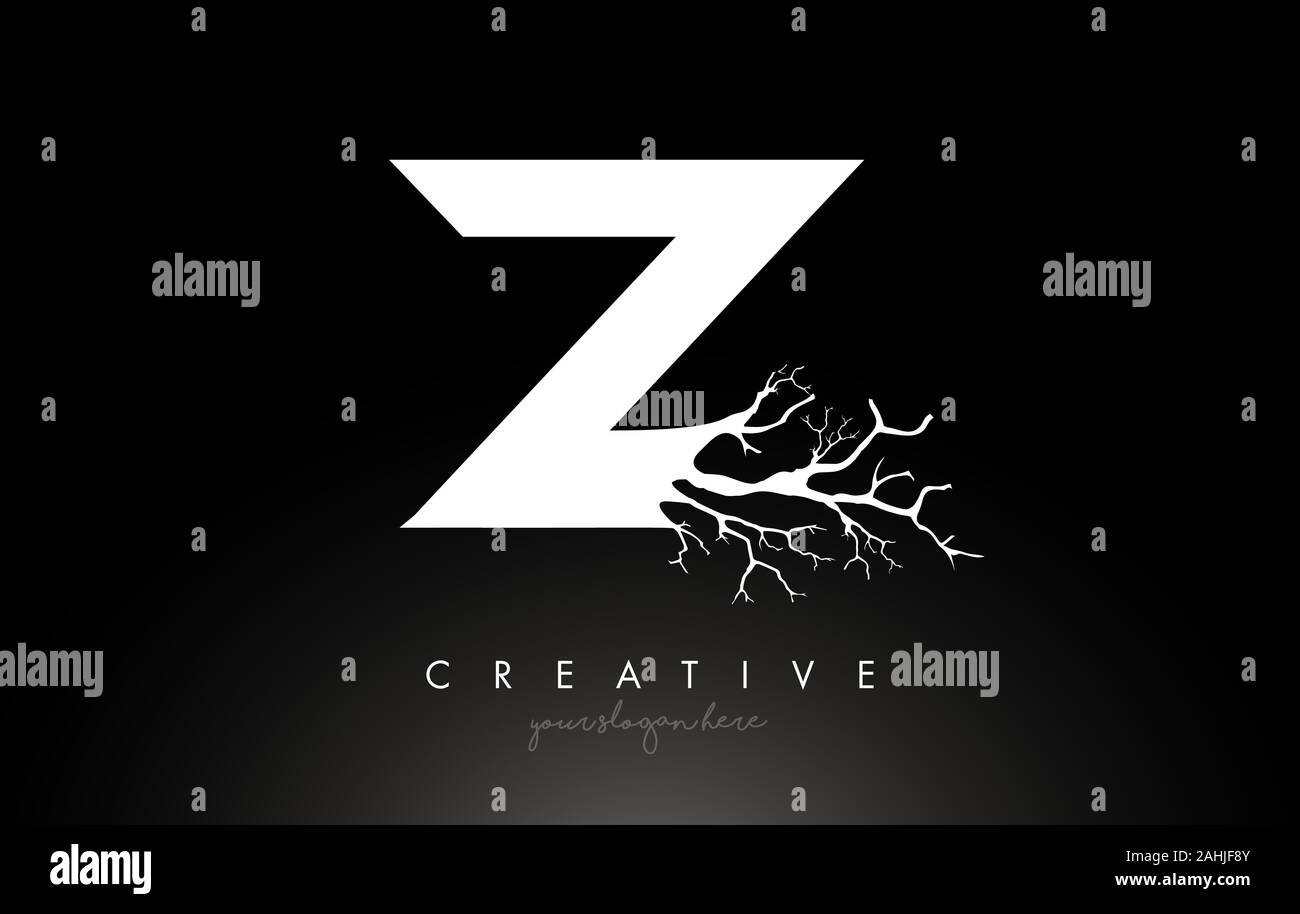 Letter Z Design Logo with Creative Tree Branch. Z Letter Tree Icon Logo ... Letter Z Design Logo with Creative Tree Branch. Z Letter Tree Icon Logo ...