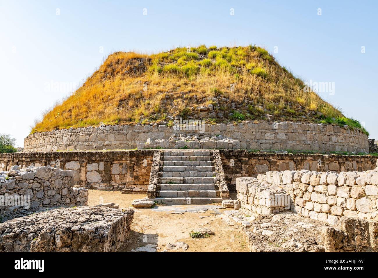 Dharmarajika stupa hi-res stock photography and images - Alamy