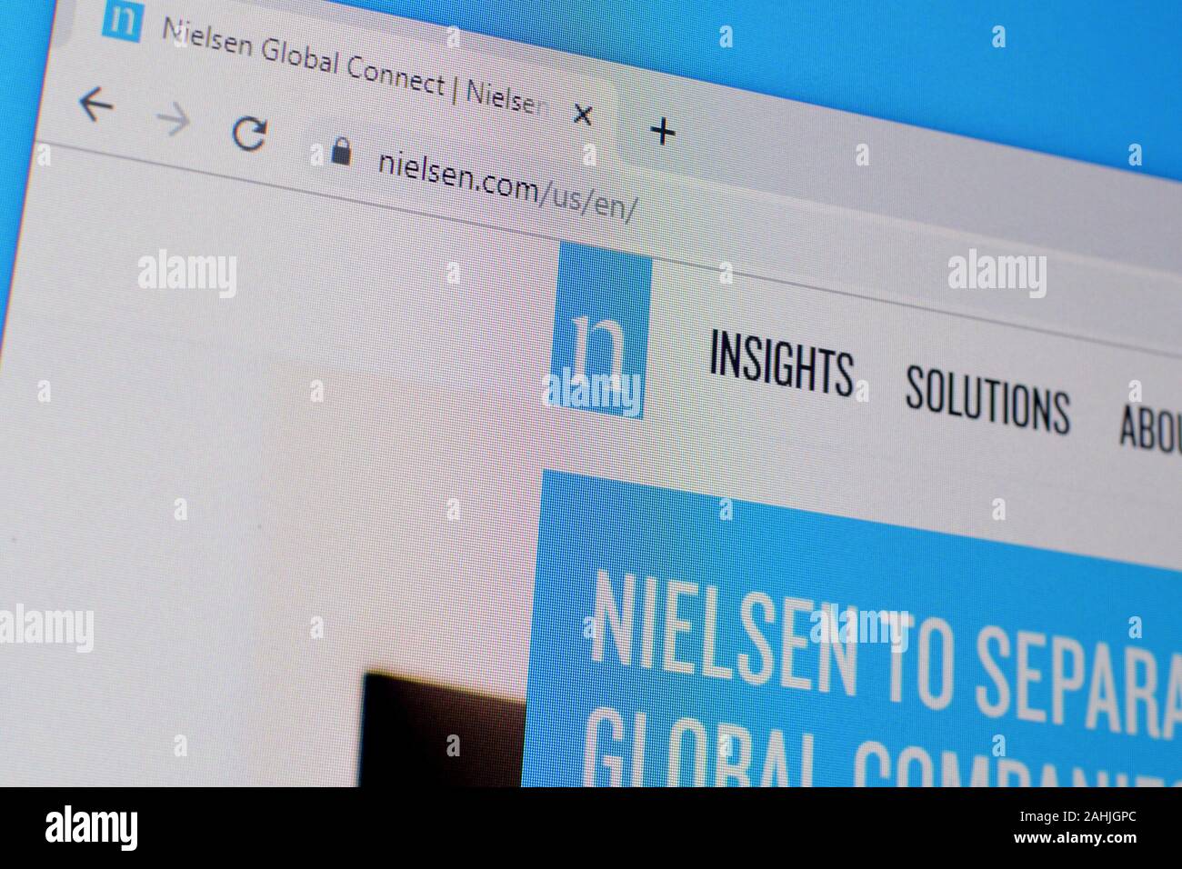Nielsen logo hi-res stock photography and images - Alamy