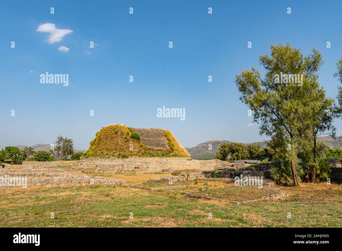 Taxila Ancient Dharmarajika Picturesque Breathtaking View of the Great ...