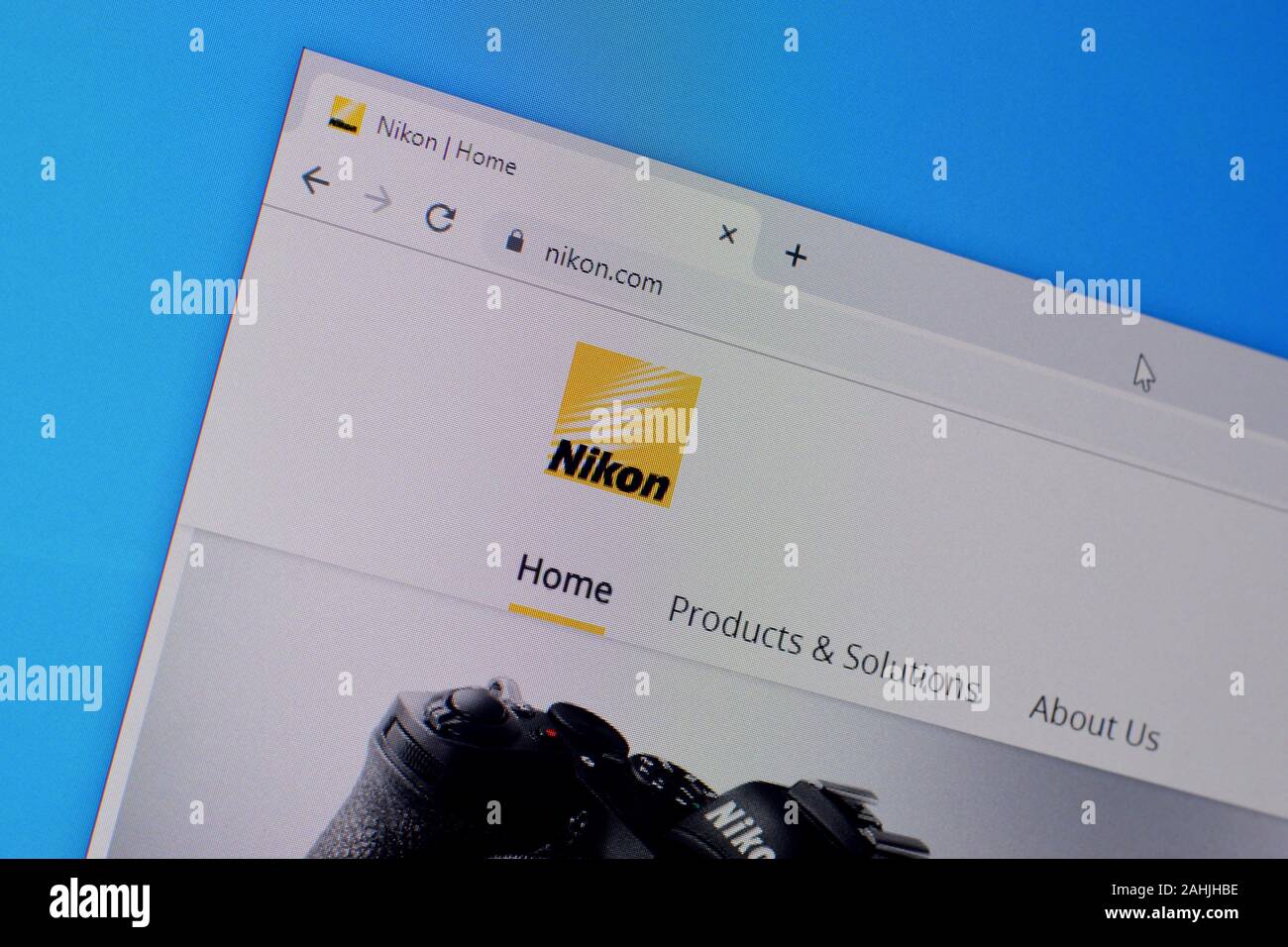 Nikon logo icon hi-res stock photography and images - Alamy