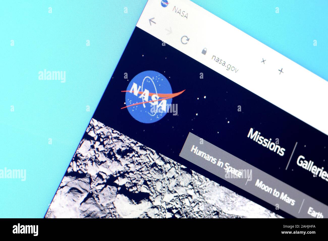 National aeronautics and space administration logo hi-res stock ...