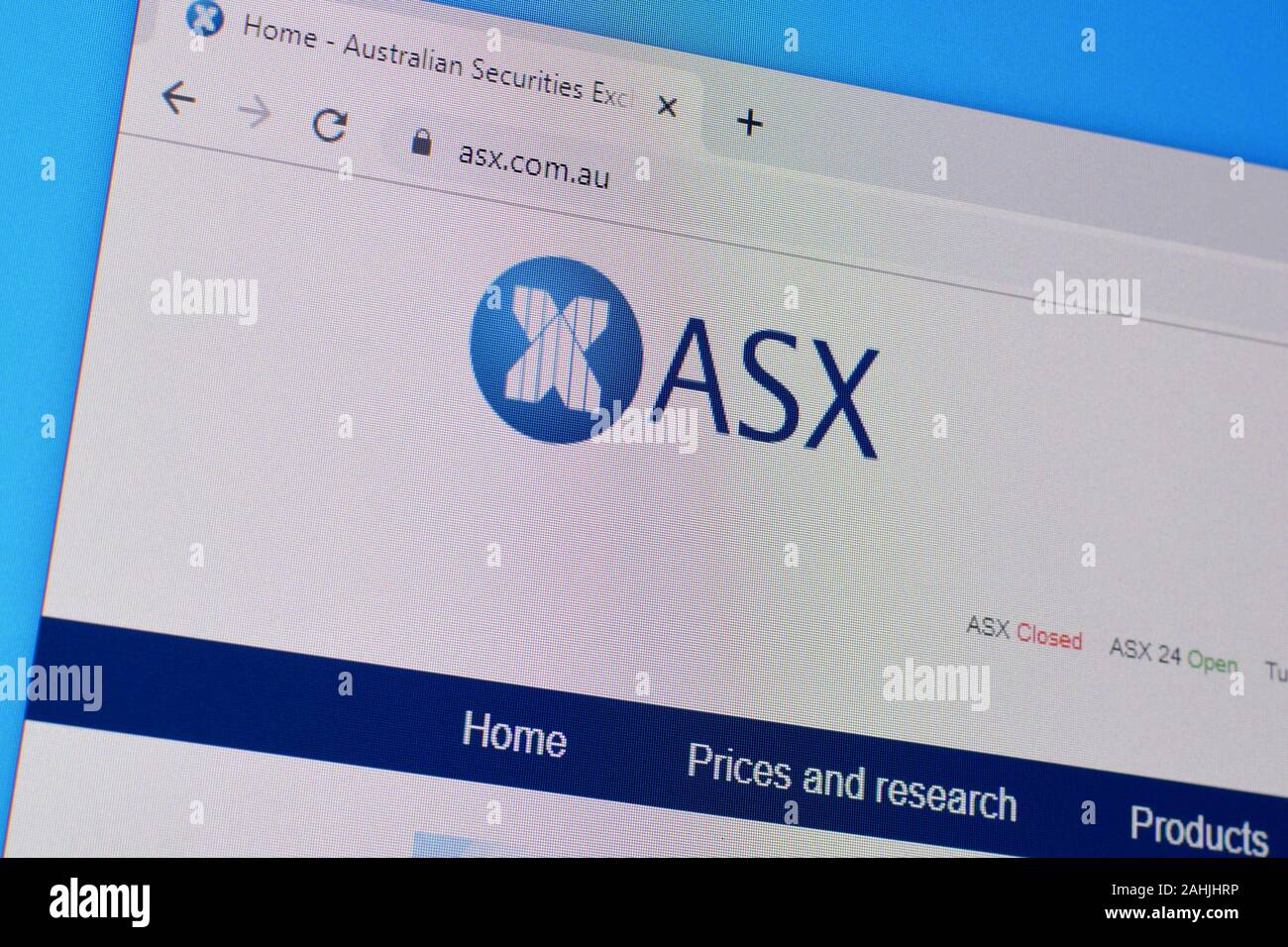 Asx logo hi-res stock photography and images - Alamy