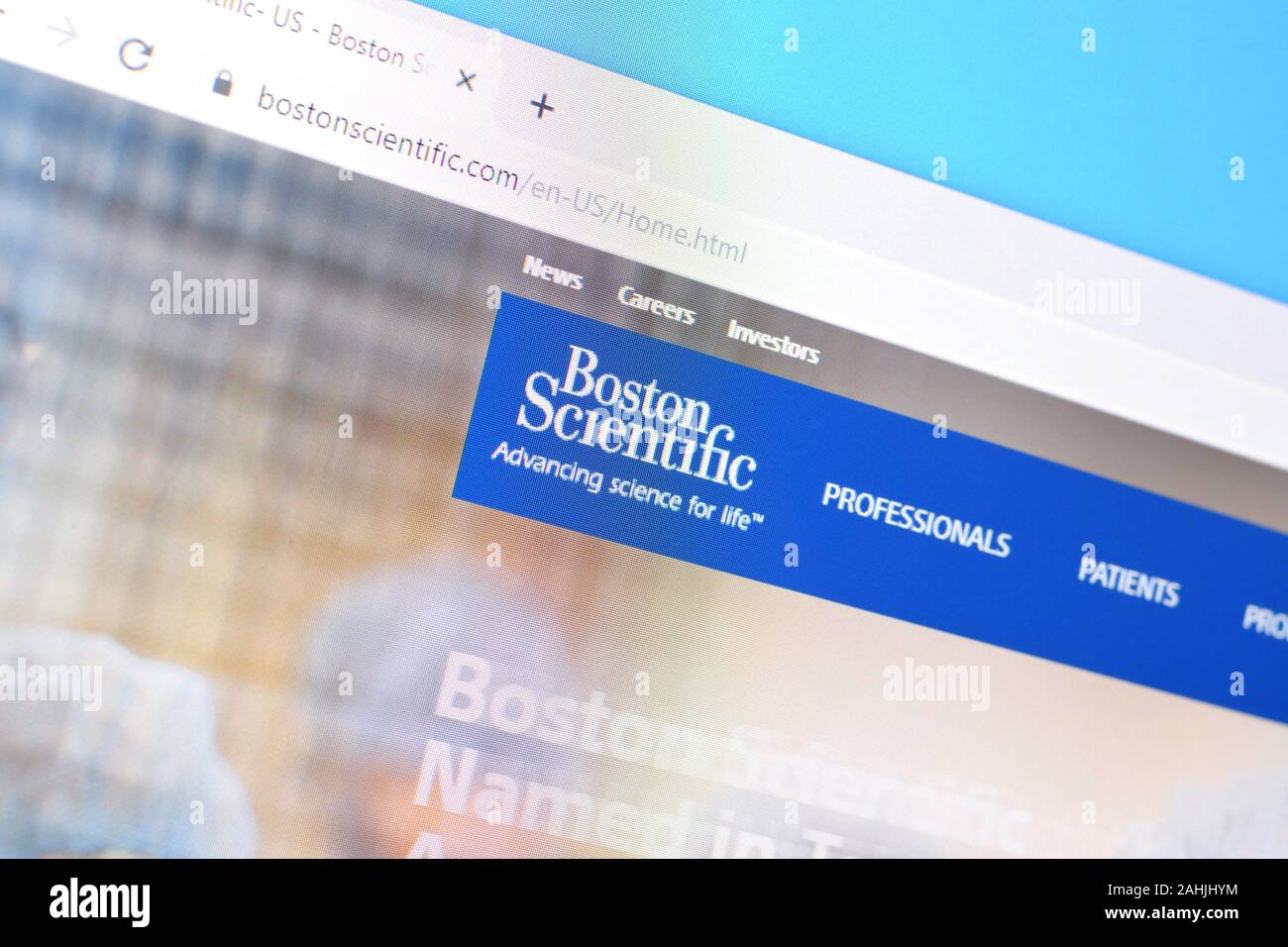 Boston scientific logo sign hi-res stock photography and images - Alamy