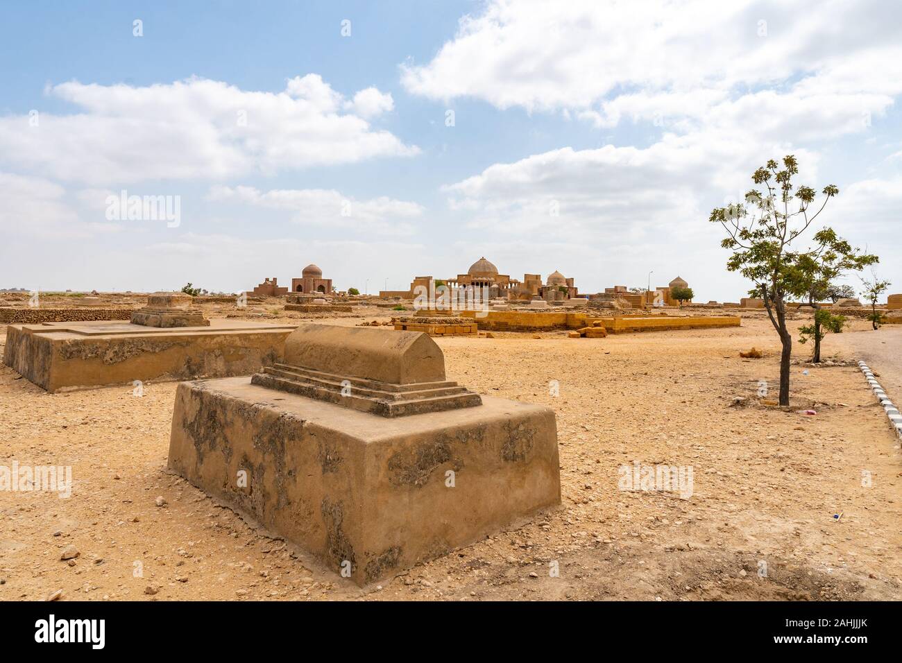 Makli Hill Necropolis UNESCO World Heritage Site Picturesque View of ...
