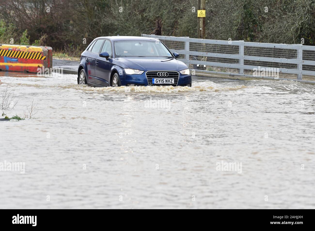 Flood waters created havoc in England 2019 Stock Photo - Alamy