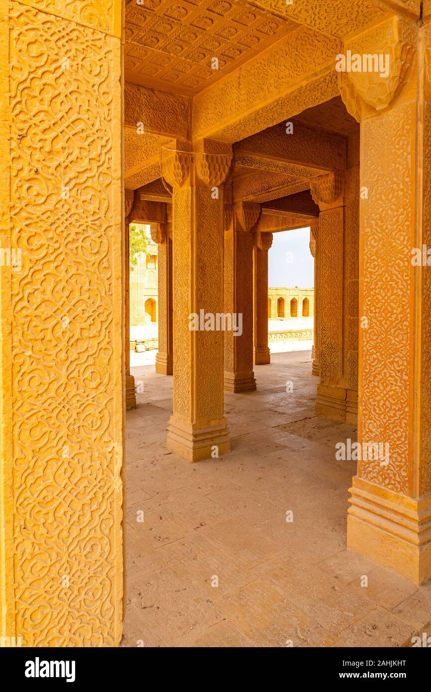 Makli Hill Necropolis UNESCO World Heritage Site Picturesque View of a ...