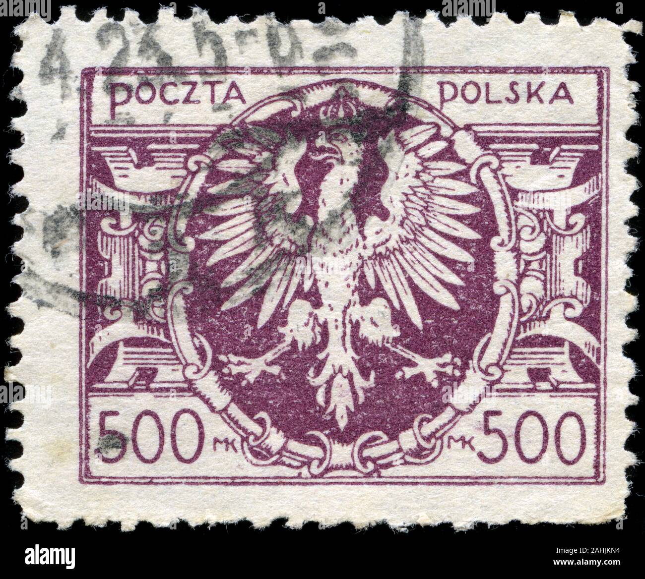 Eagle on a postage stamp hi-res stock photography and images - Alamy