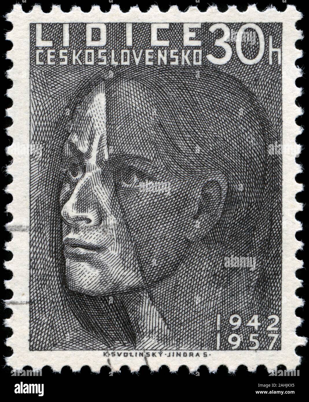 Commemorative lidice hi-res stock photography and images - Alamy