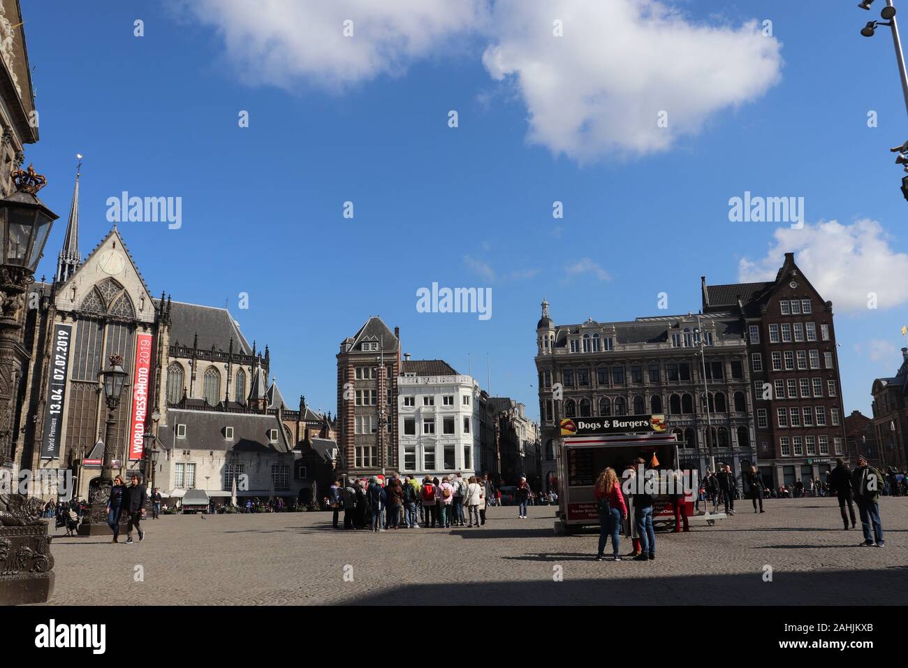 The Dam Square. Amsterdam, Holland Stock Photo - Alamy