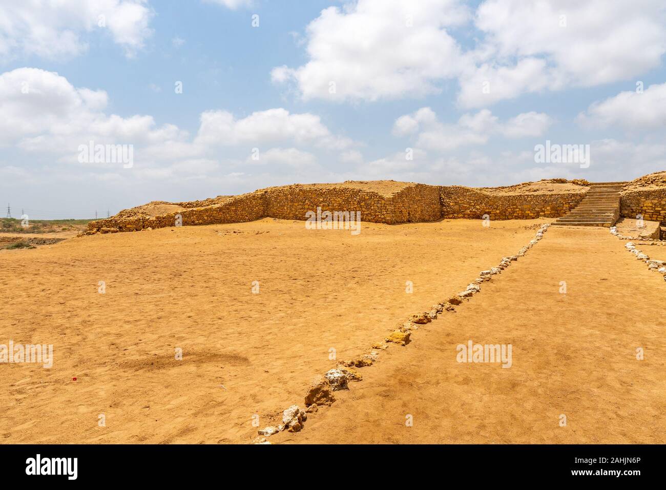 Bhambhore Fort Ruins Picturesque View of the Entrance Gate on a Sunny ...