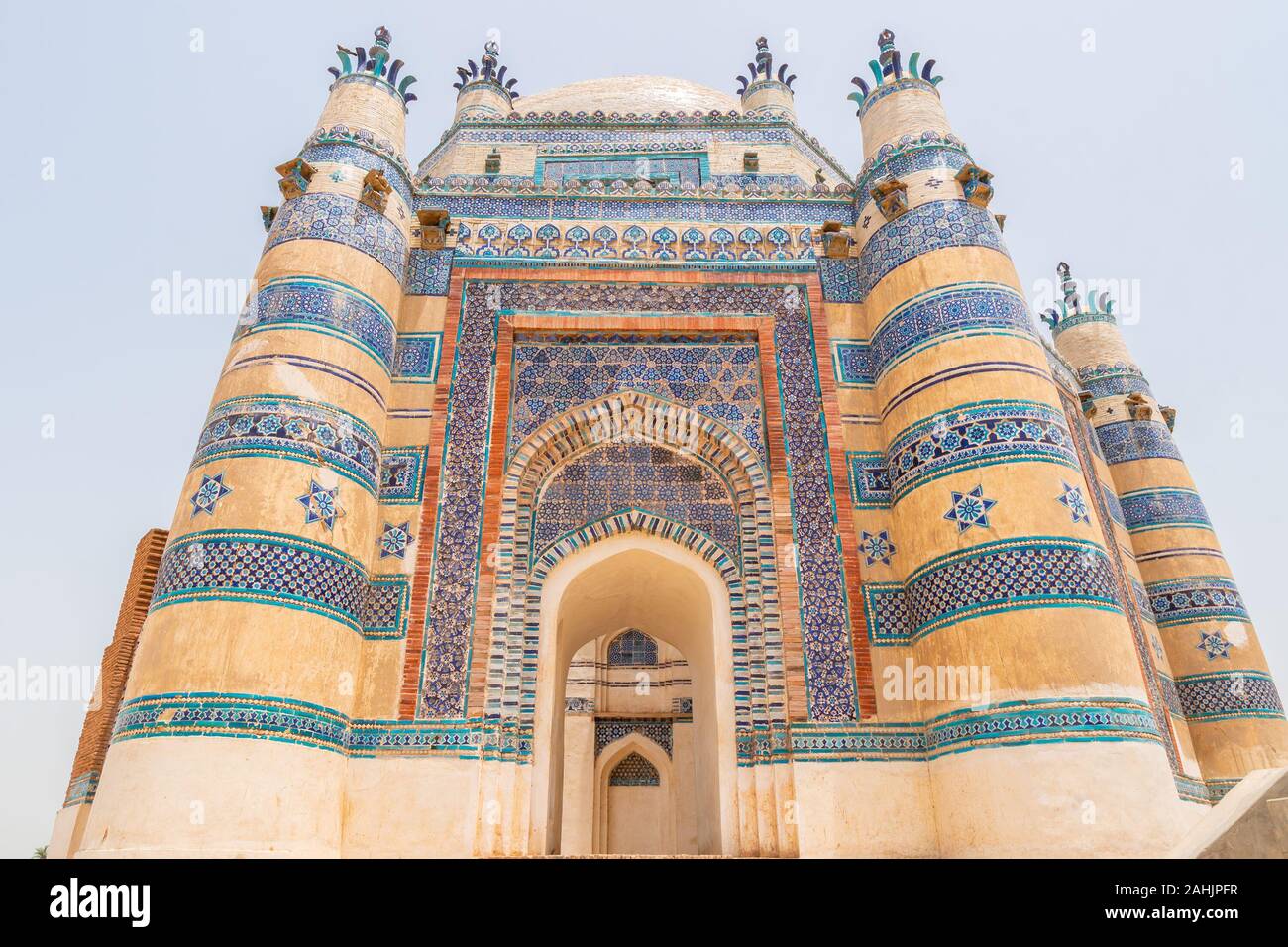 Uch Sharif Jawindi Bibi Tomb Breathtaking Picturesque View on a Sunny ...