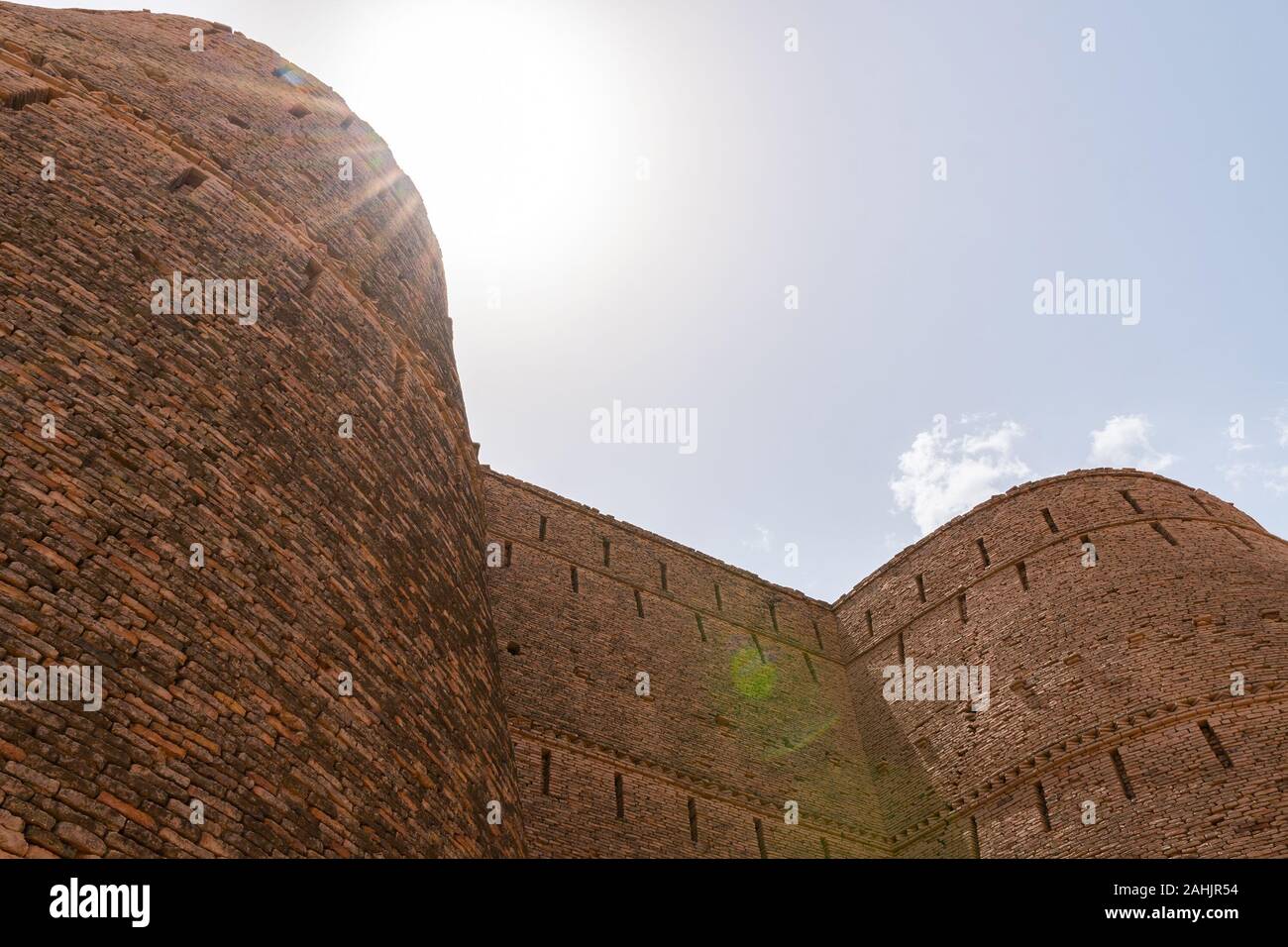 Derawar Bhatti Fort Walls Picturesque Breathtaking View of the Fortress ...