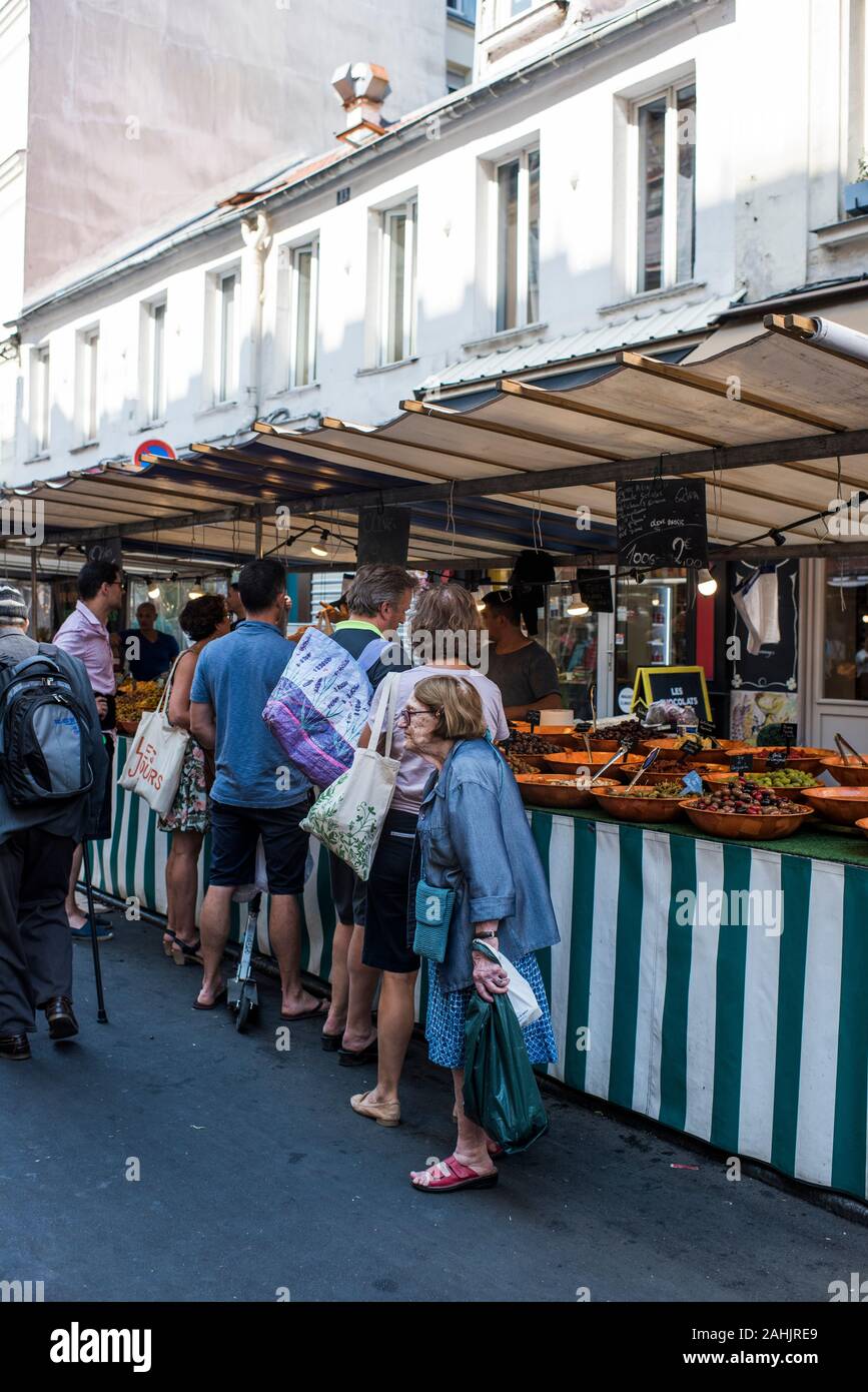 Marché daligre paris hi-res stock photography and images - Alamy