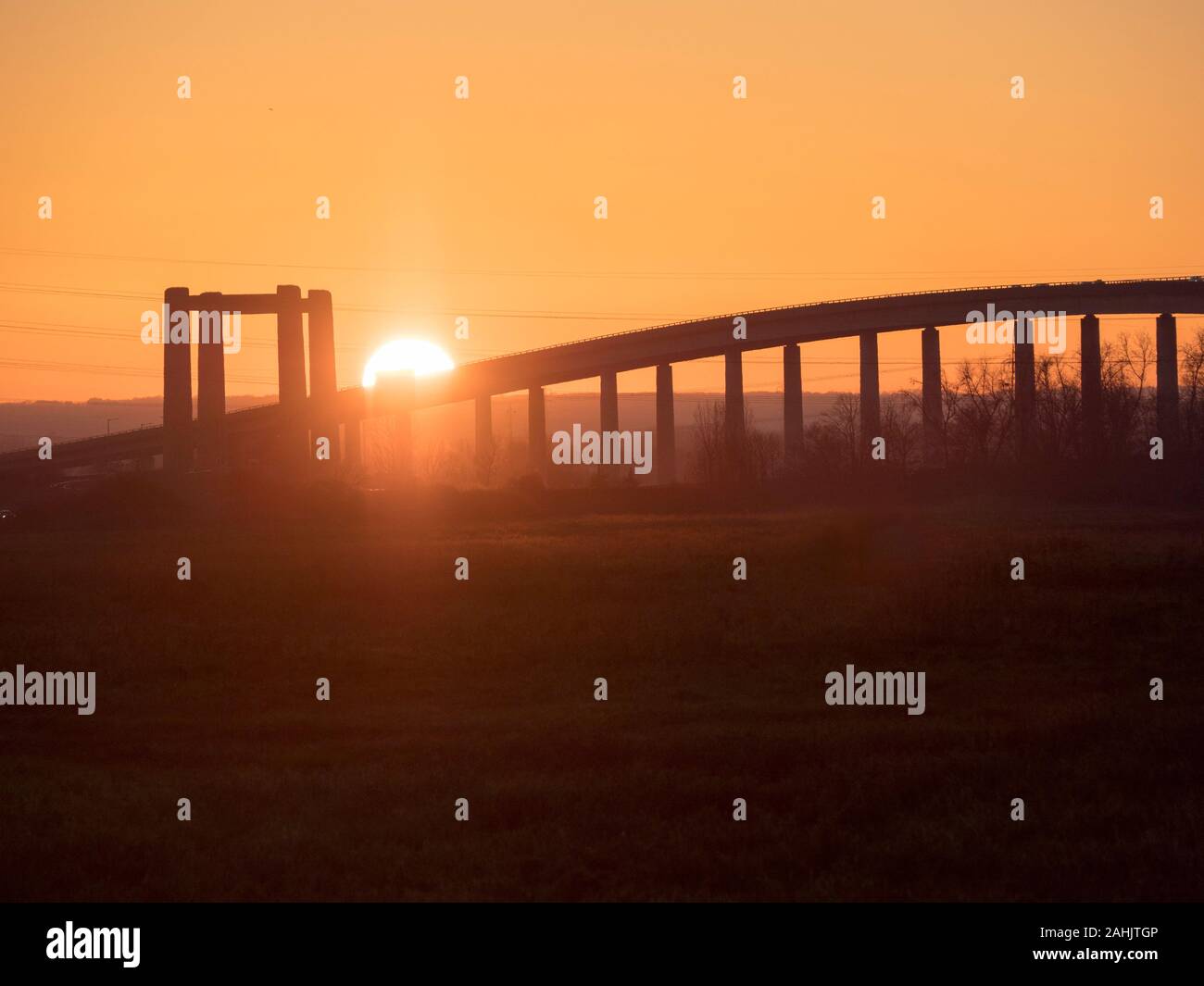 Kingsferry bridge sheppey crossing bridge hi-res stock photography and ...