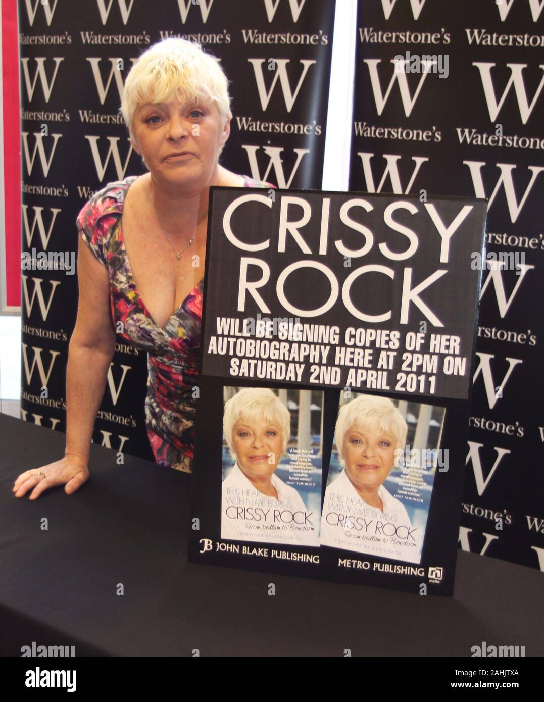 Liverpool,Uk Crissy Rock attends book launch credit Ian Fairbrother ...