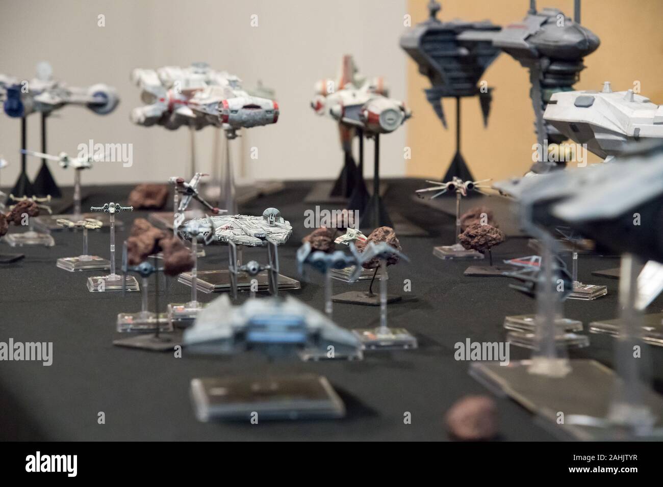 Millennium falcon miniature hi-res stock photography and images - Alamy