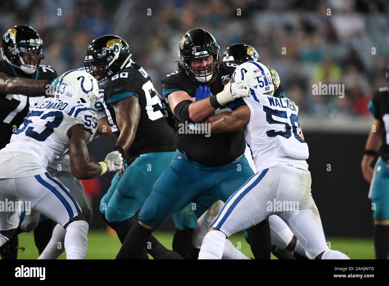 Jacksonville, FL, USA. 29th Dec, 2019. Jacksonville Jaguars defeat ...