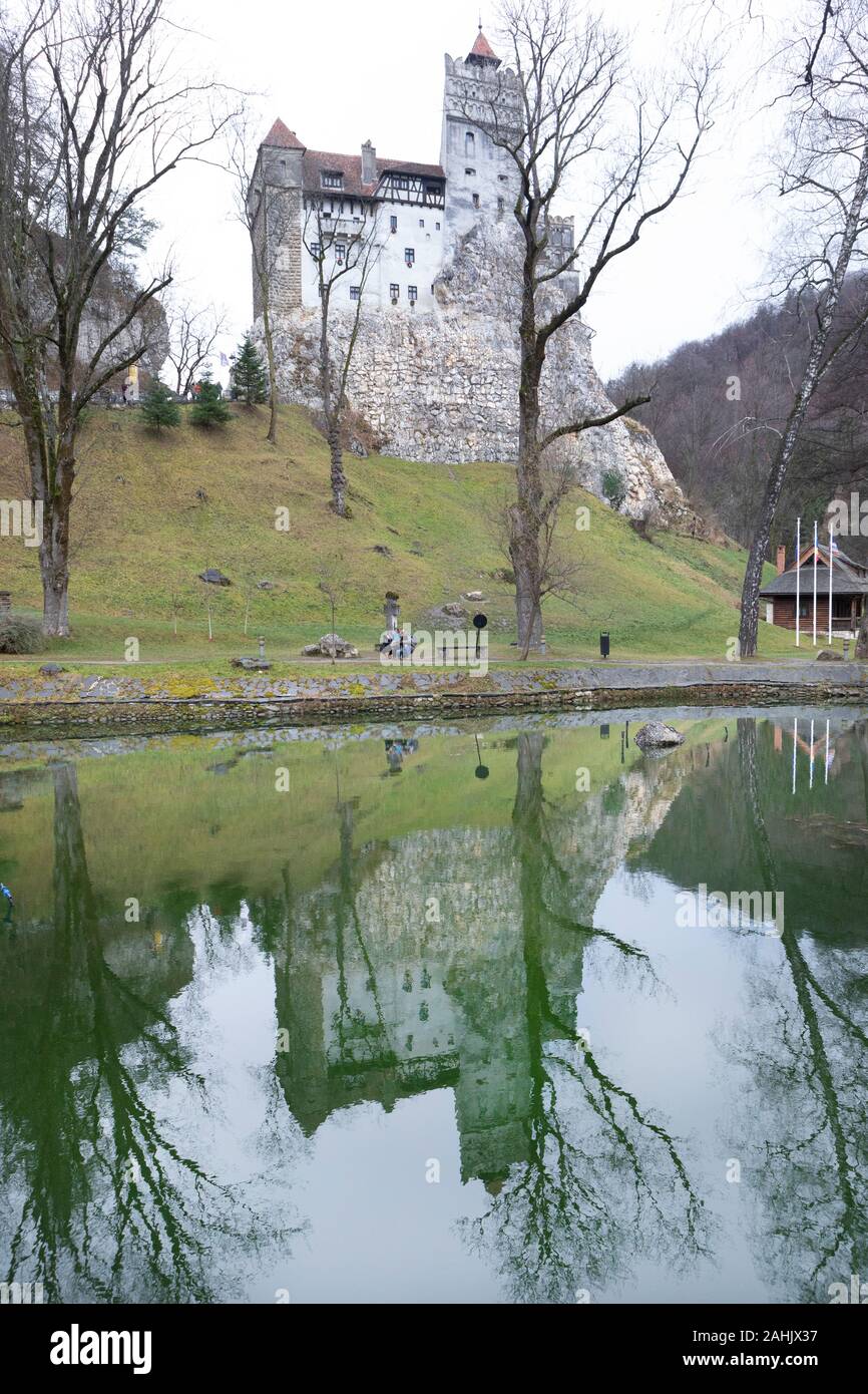 Bran Castle, Bran, Transylvania, Romania Stock Photo - Alamy
