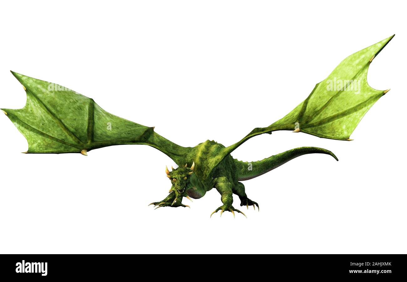 Dragon Wings Spread