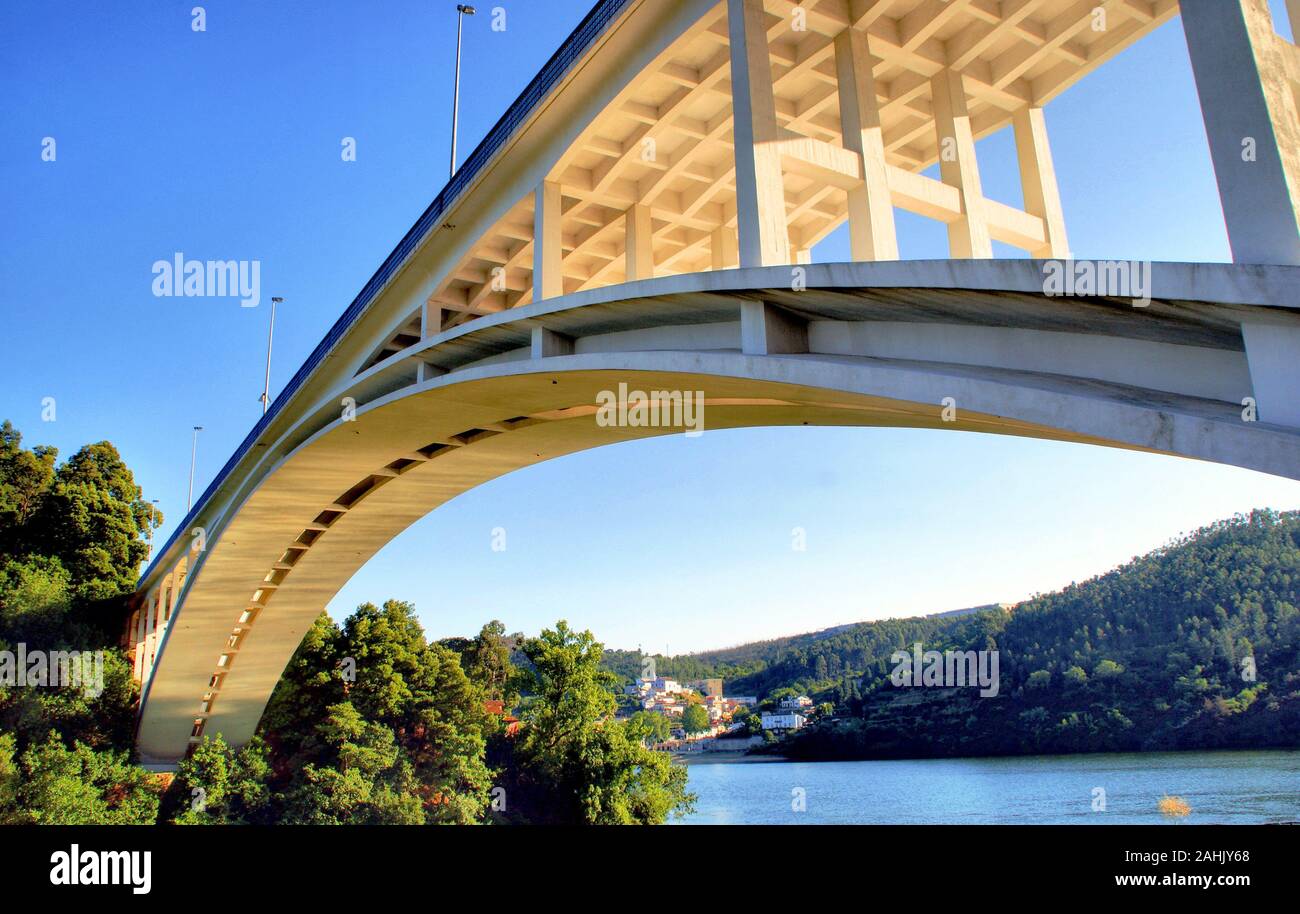 Foz do Sousa bridge near Oporto, Portugal Stock Photo - Alamy
